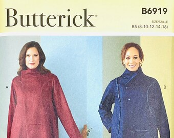 Mccall's 7262 Cardigan Sweater Jacket Sewing Pattern, Coat Sewing ...