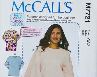 Drop Shoulder Blouse Pattern - Etsy