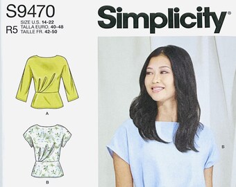 Uncut Simplicity Sewing Pattern 11322 9470 Sewing Pattern / Misses ...