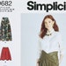 Simplicity 9682 Women's Pant Sewing Pattern, Skirt Sewing Pattern for ...