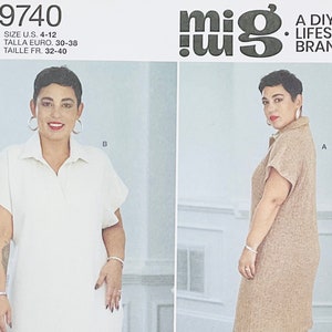Simplicity 9646 Sewing Pattern, Easy Button Front Top Sewing Pattern ...