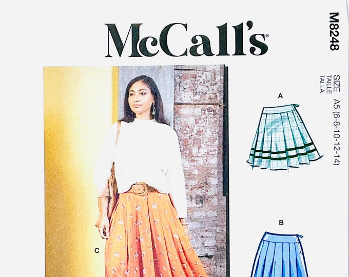 Simplicity 9683 Skirt Sewing Pattern for Women, Easy High Waisted Skirt ...