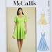 Mccall's 7974 Sewing Pattern, M7974 Misses' Buttoned Front Dress With ...