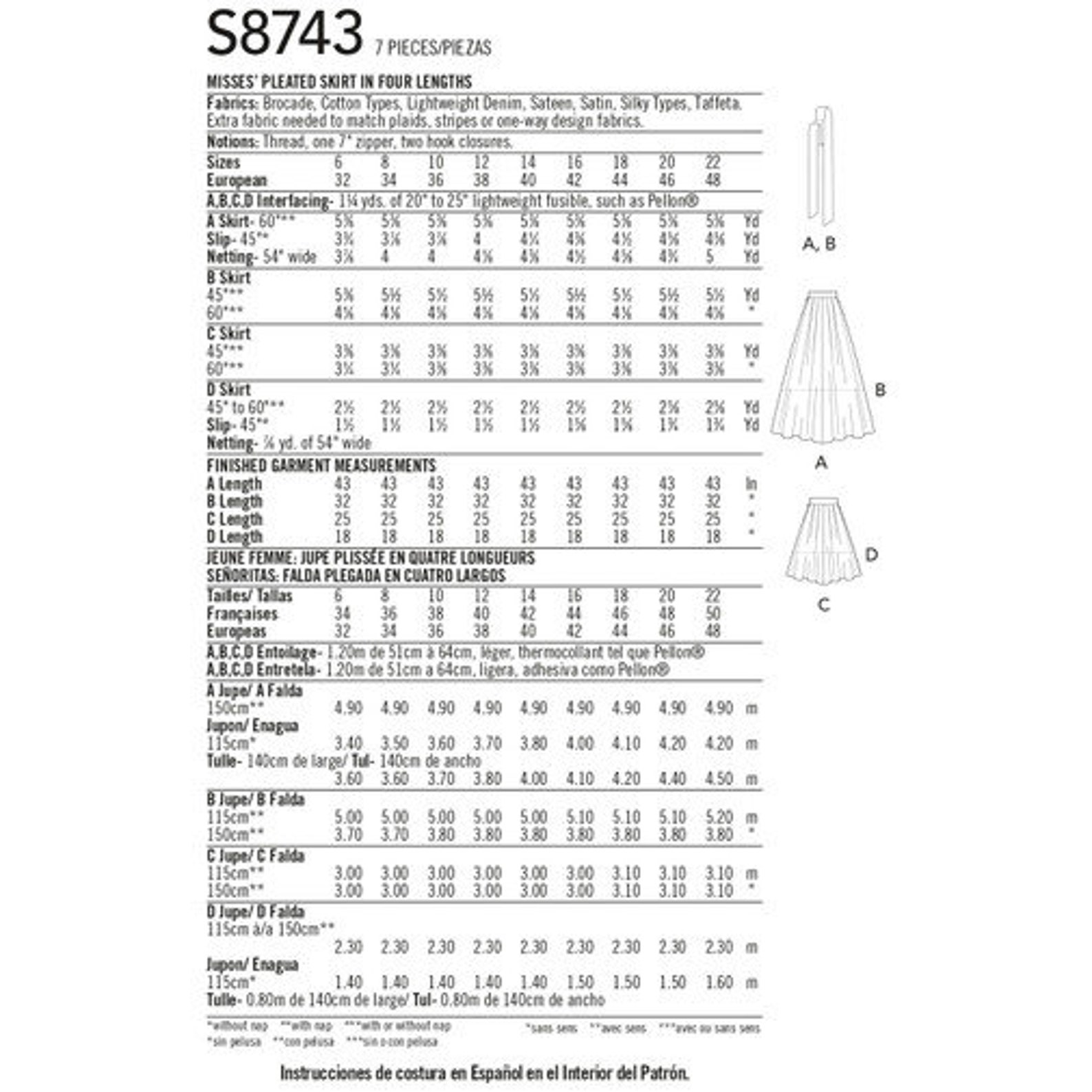 Simplicity 8743 Sewing Pattern for Women, Evening Wear, Special ...