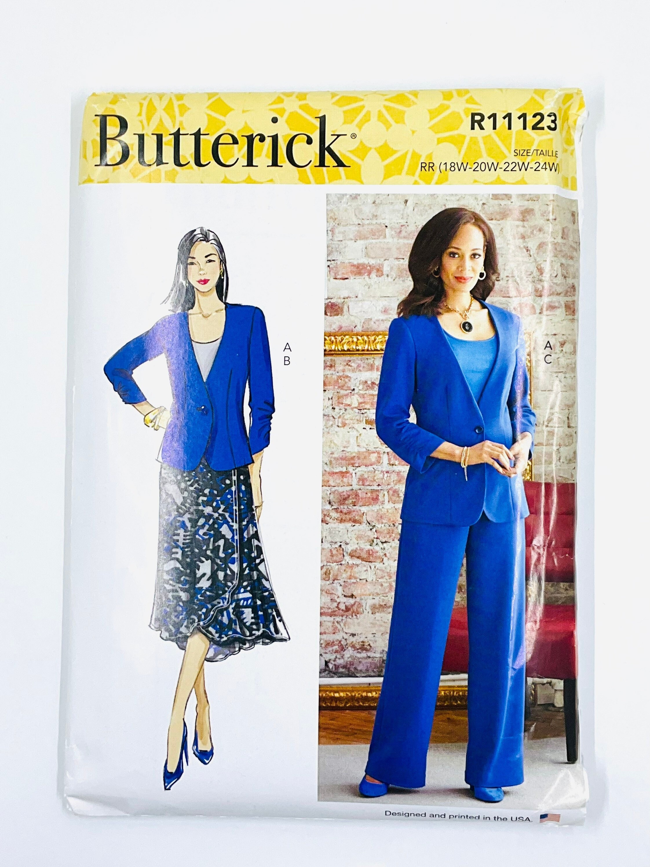 Butterick B6860/R11123 Misses' and Women's Jacket - Etsy