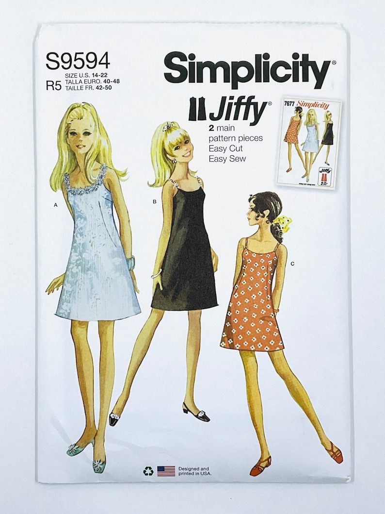 Simplicity 9594 Sewing Pattern S9594 Vintage Jiffy 7677 - Etsy