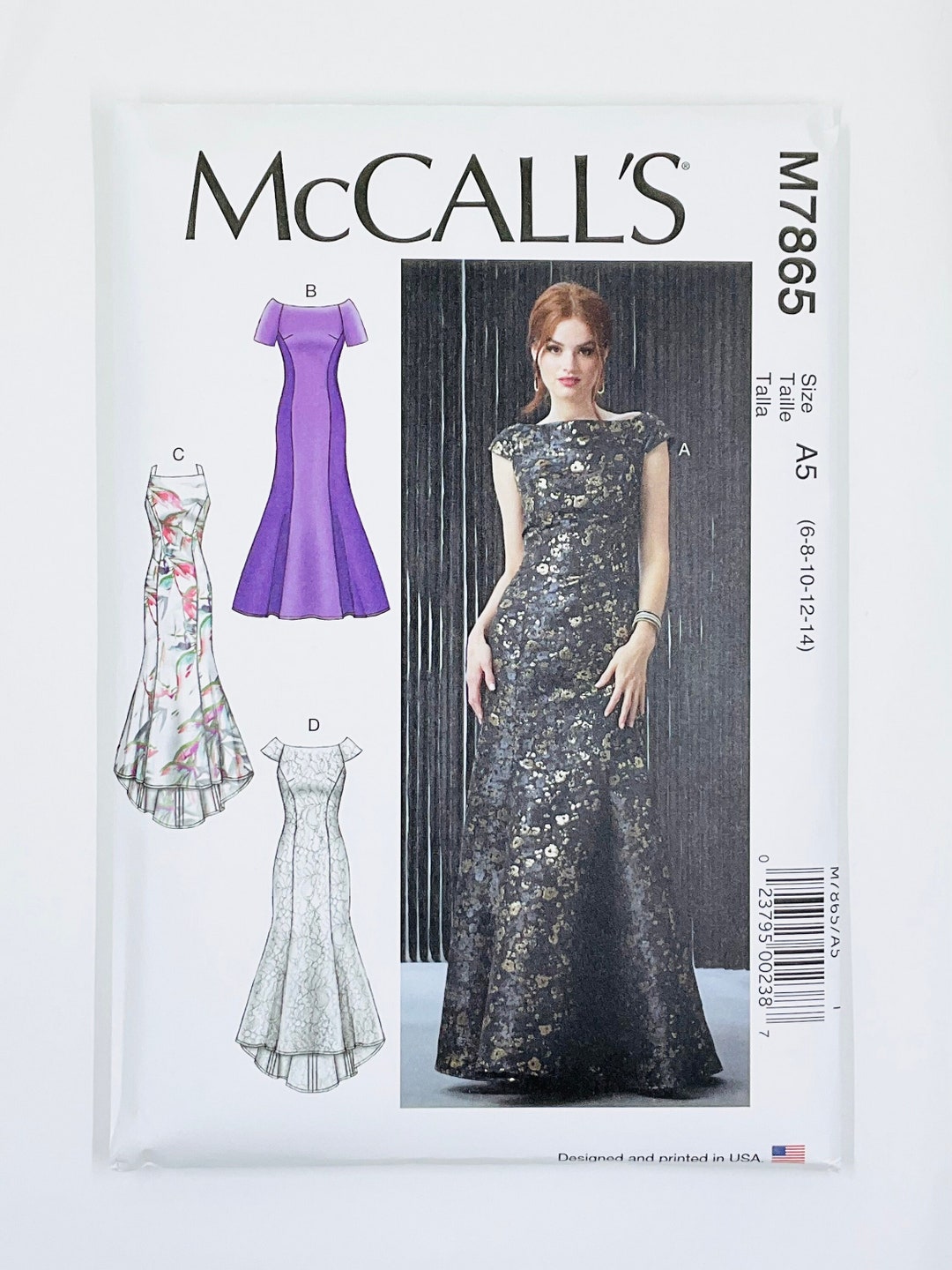 Mccall's 7865 Easy Special Occasion Sewing Pattern for Women, Evening ...