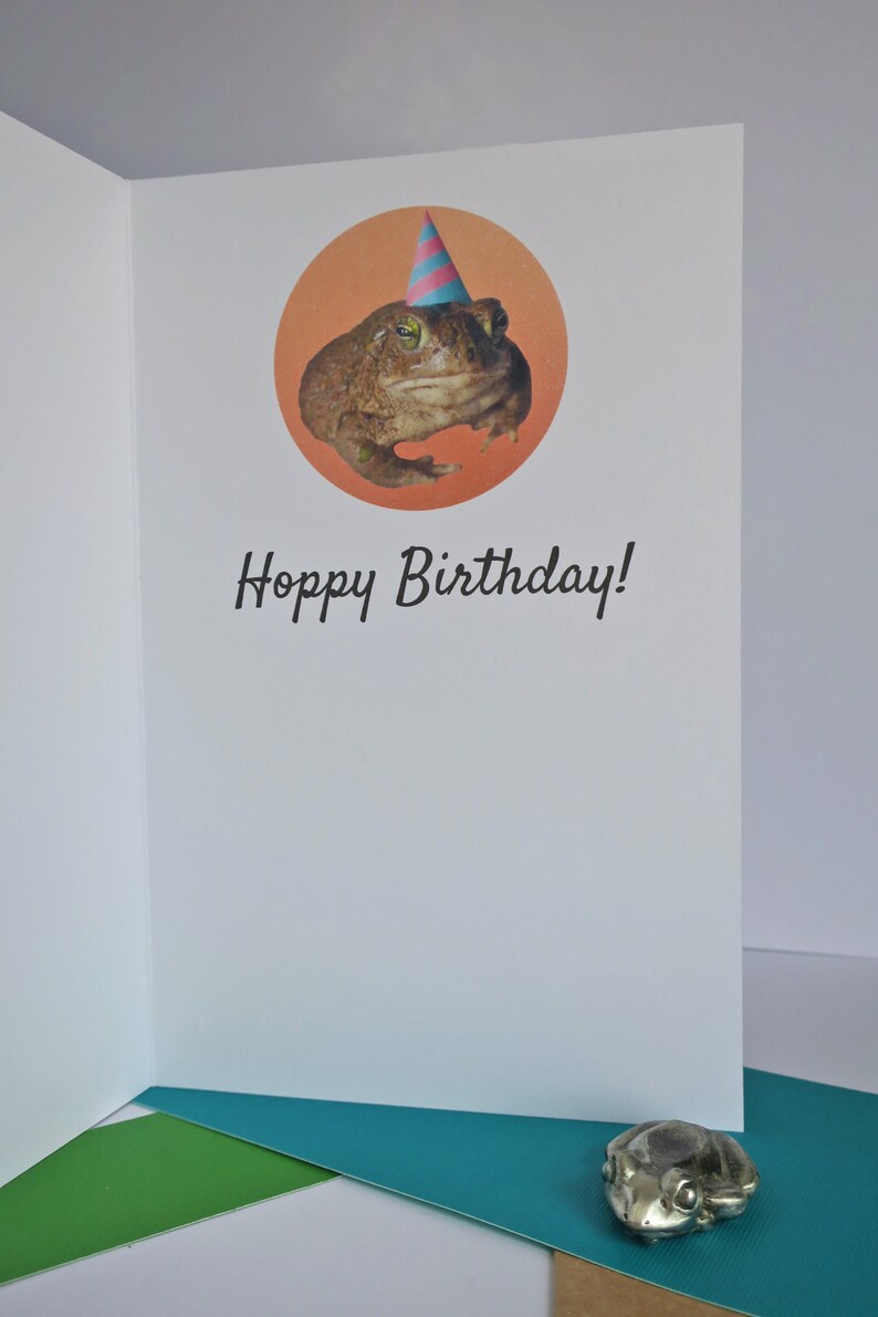 Toad Birthday Card | Etsy