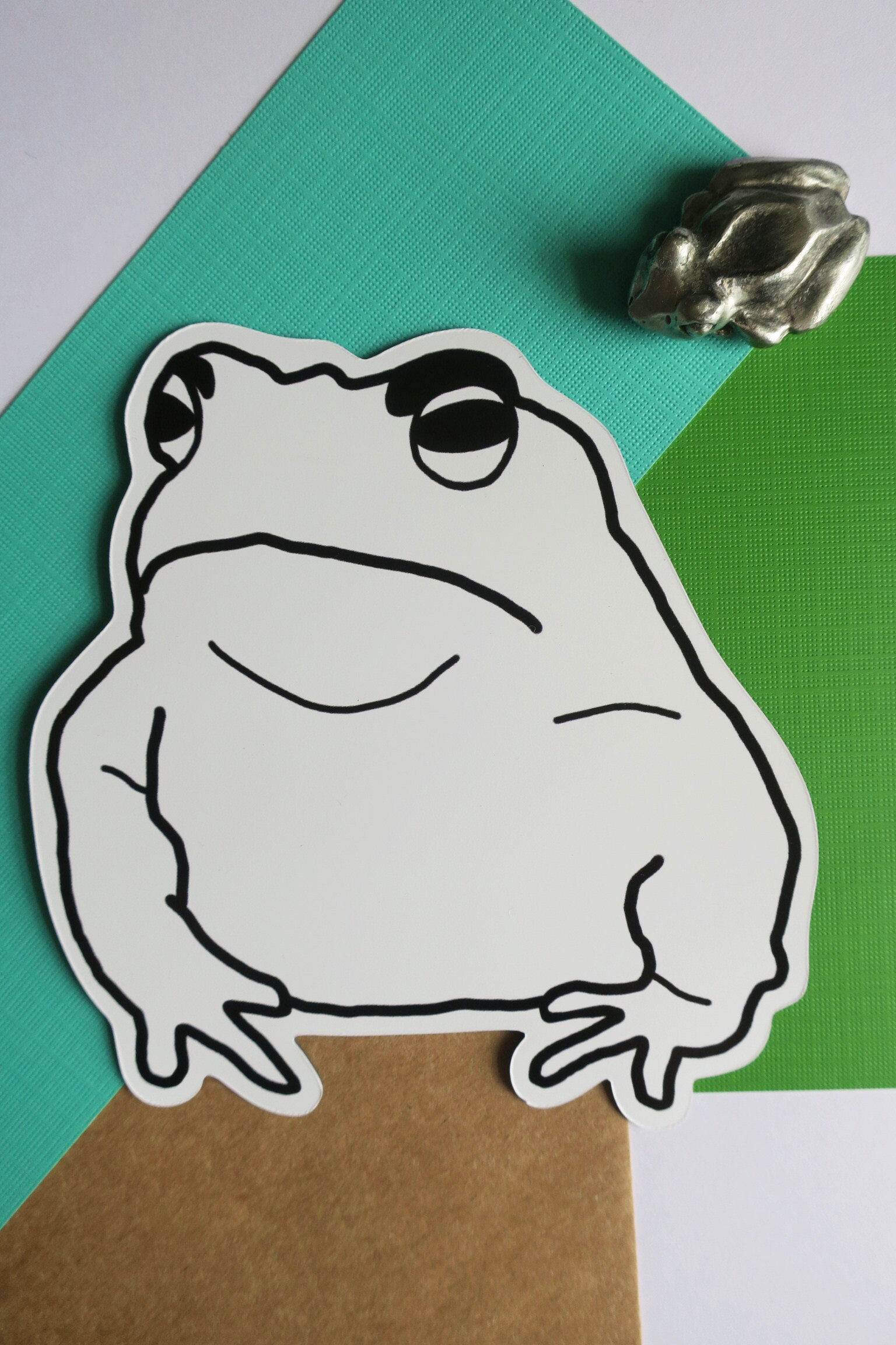 Angry Toad Car Magnet | Etsy