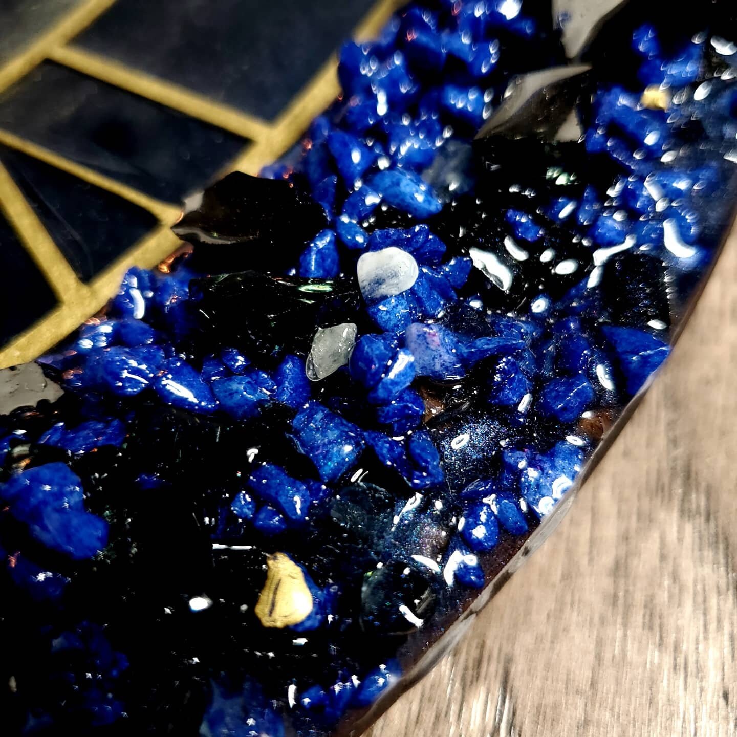 Handmade Resin Clock - Etsy