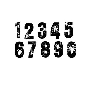 Alphabites, Spider Font, TTF, Alphabet With Spiders, Spider Letters ...