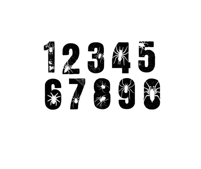 Alphabites, Spider Font, TTF, Alphabet With Spiders, Spider Letters ...