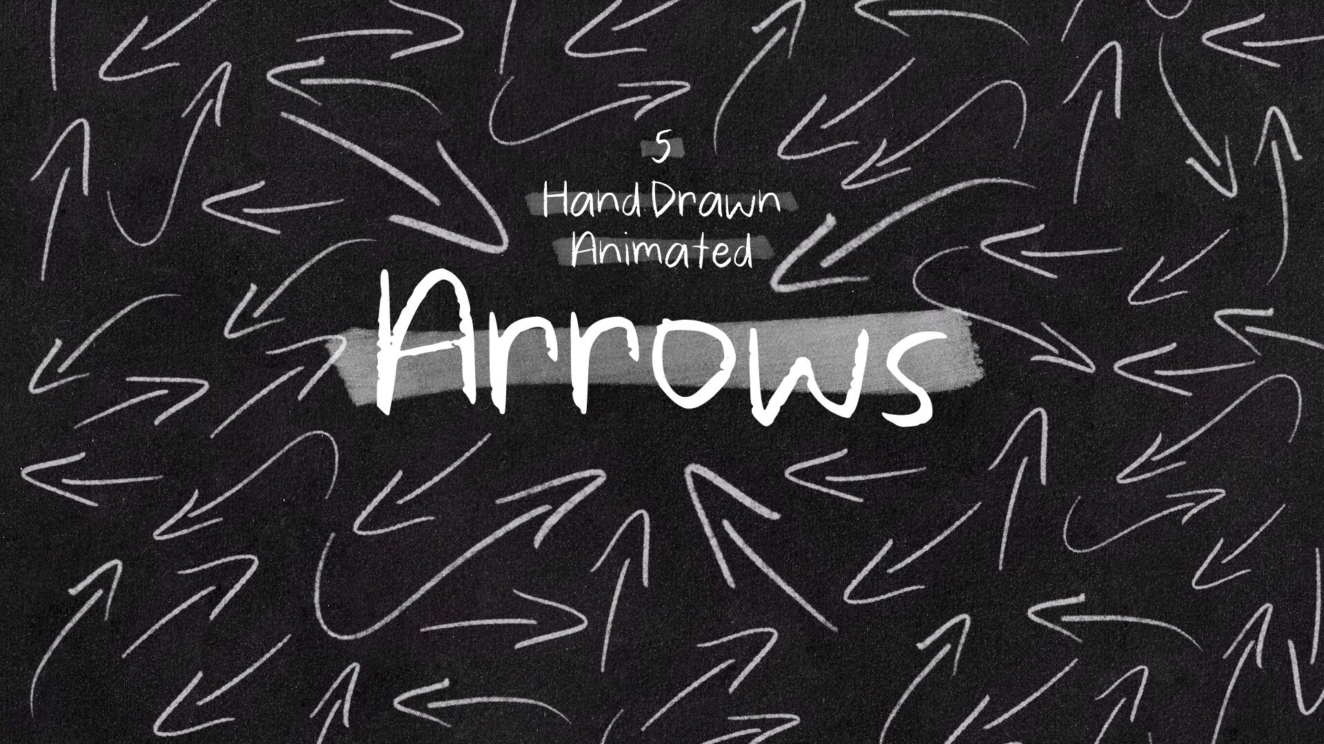 Animated Hand Drawn Arrows Notes Style Pencil Arrows for | Etsy