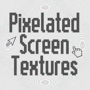 Pixelated Screen Texture, Computer Screen Overlay, Pixel Texture - Etsy