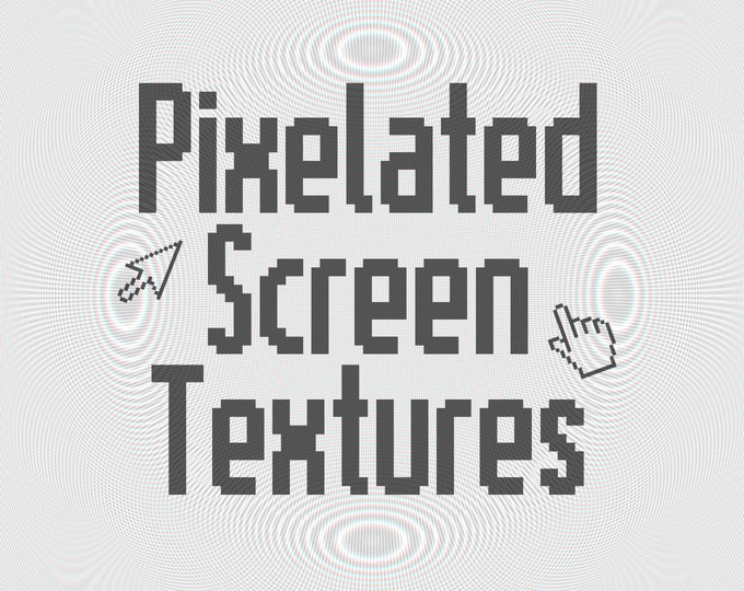 Pixelated Screen Texture, Computer Screen Overlay, Pixel Texture - Etsy