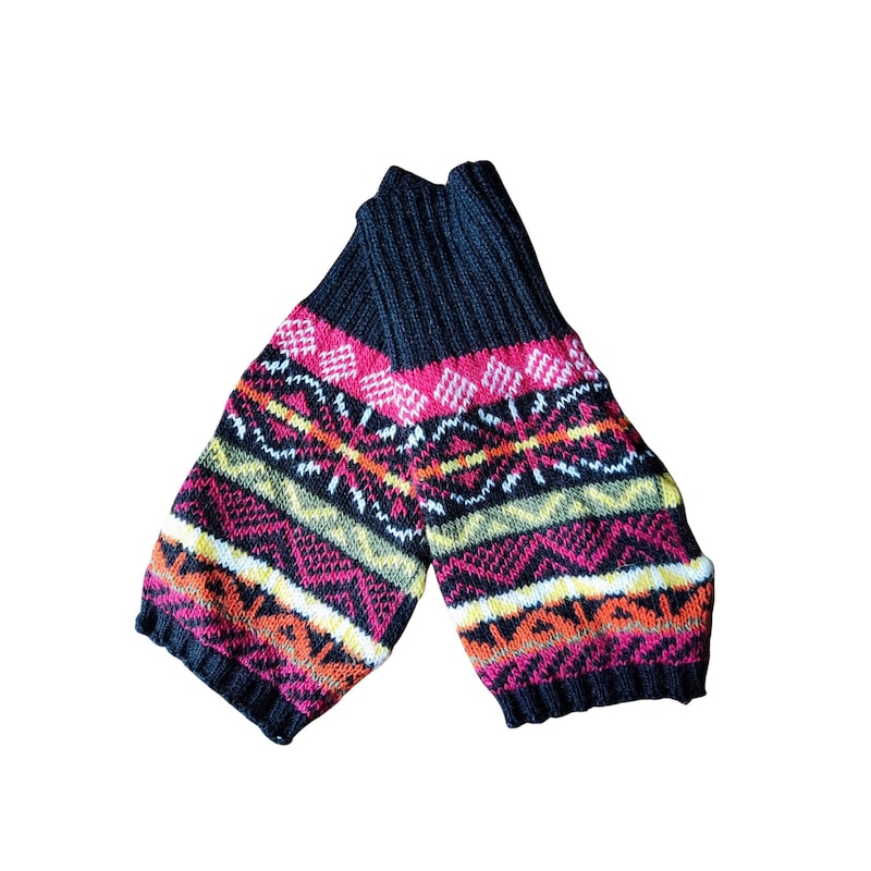 One Finger Crochet Mitten - Etsy