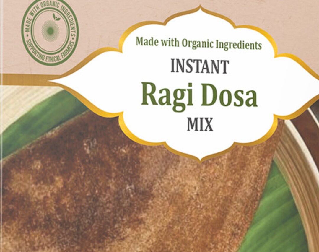 Instant Ragi Dosa Mix 4 Packet of 300gm Easy Dosa Make pure - Etsy