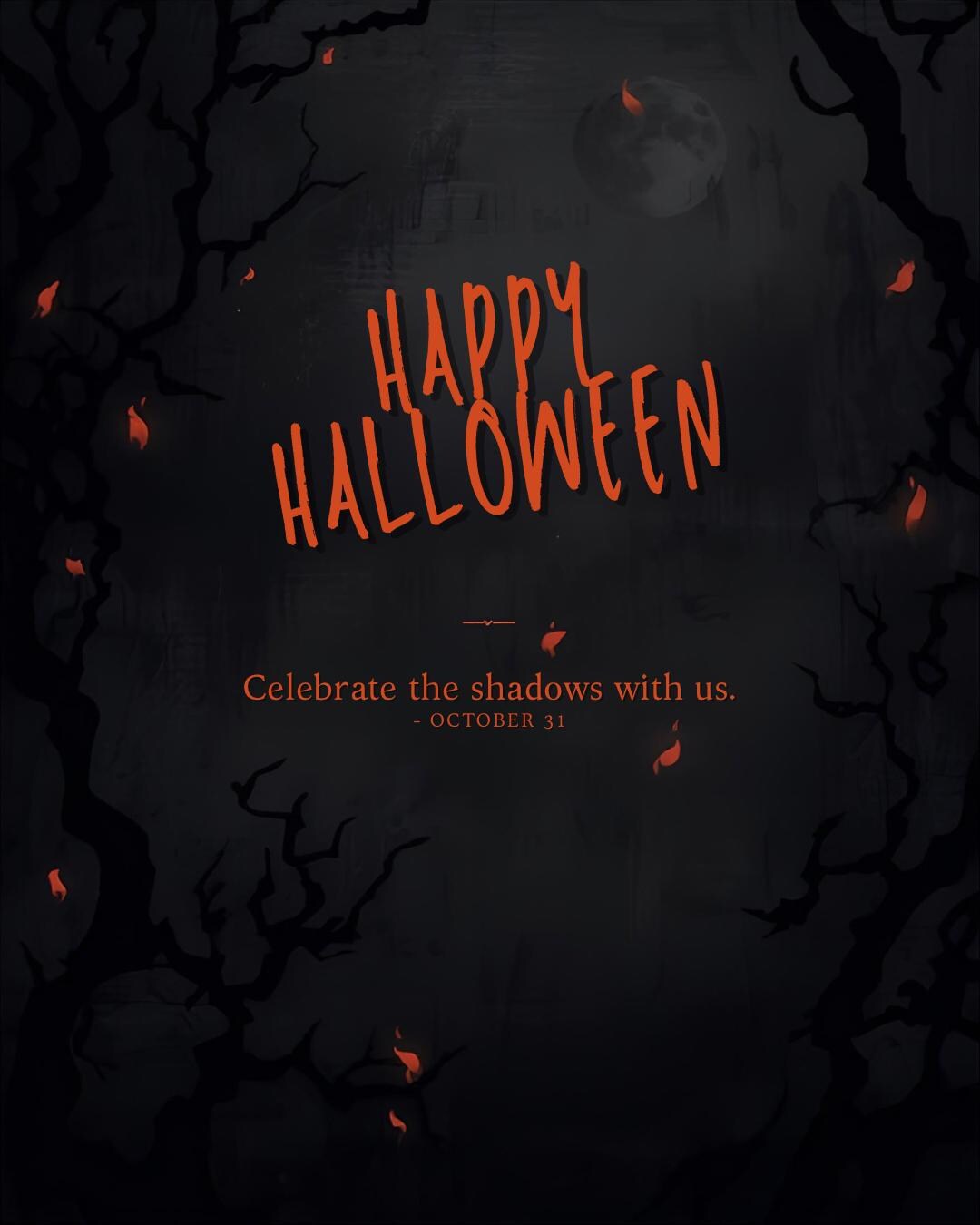 Editable Halloween Social Media Template (PDF) - Etsy