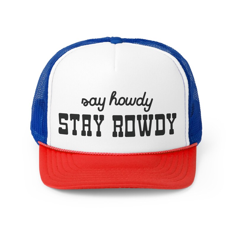 Say Howdy Stay Rowdy Party Hat Bachelorette Hat Birthday - Etsy