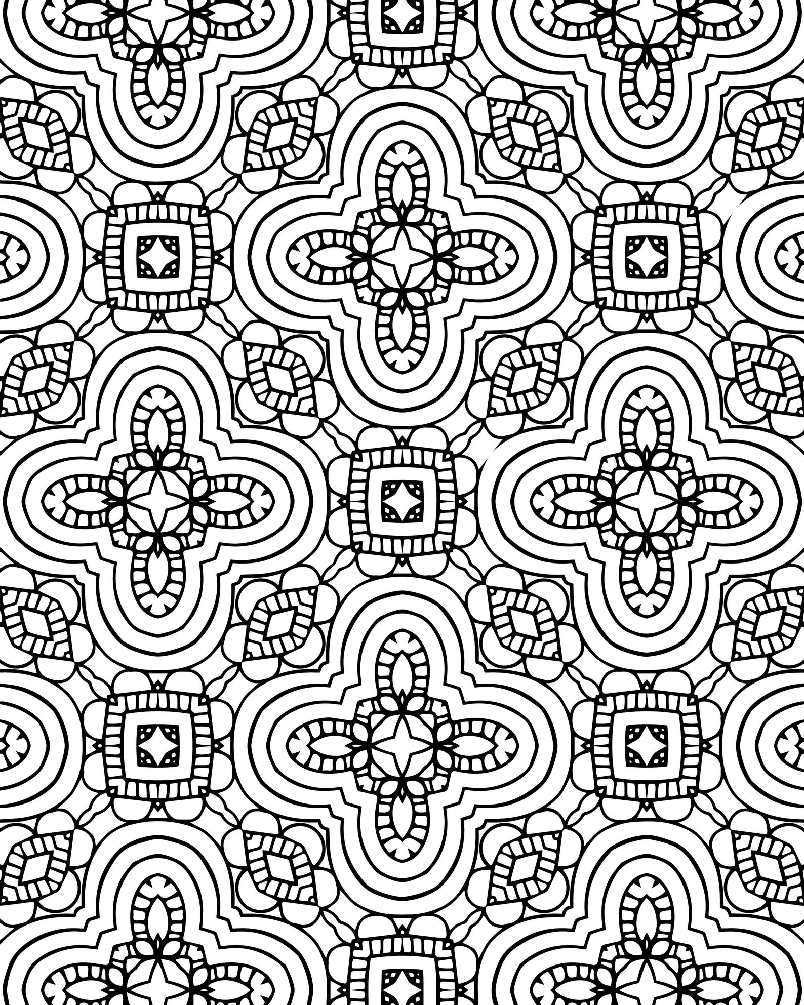 75 Rectangle Mandala Coloring Pages - Etsy