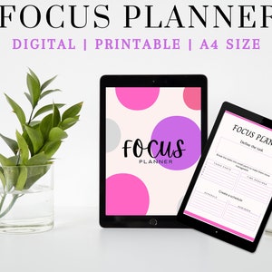 Full Focus Planner Self Improvement Daily Focus Planner Task Management ...