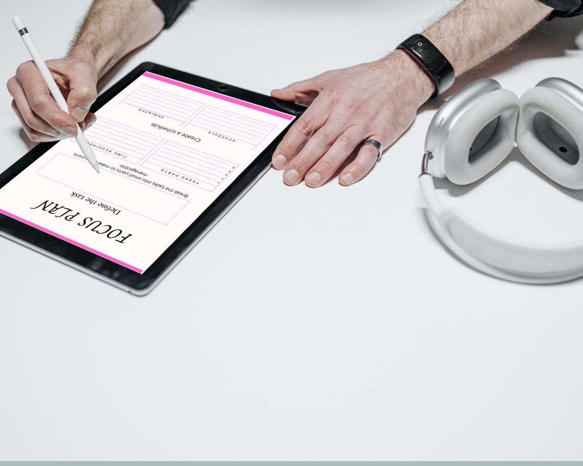 Full Focus Planner Self Improvement Daily Focus Planner Task Management ...