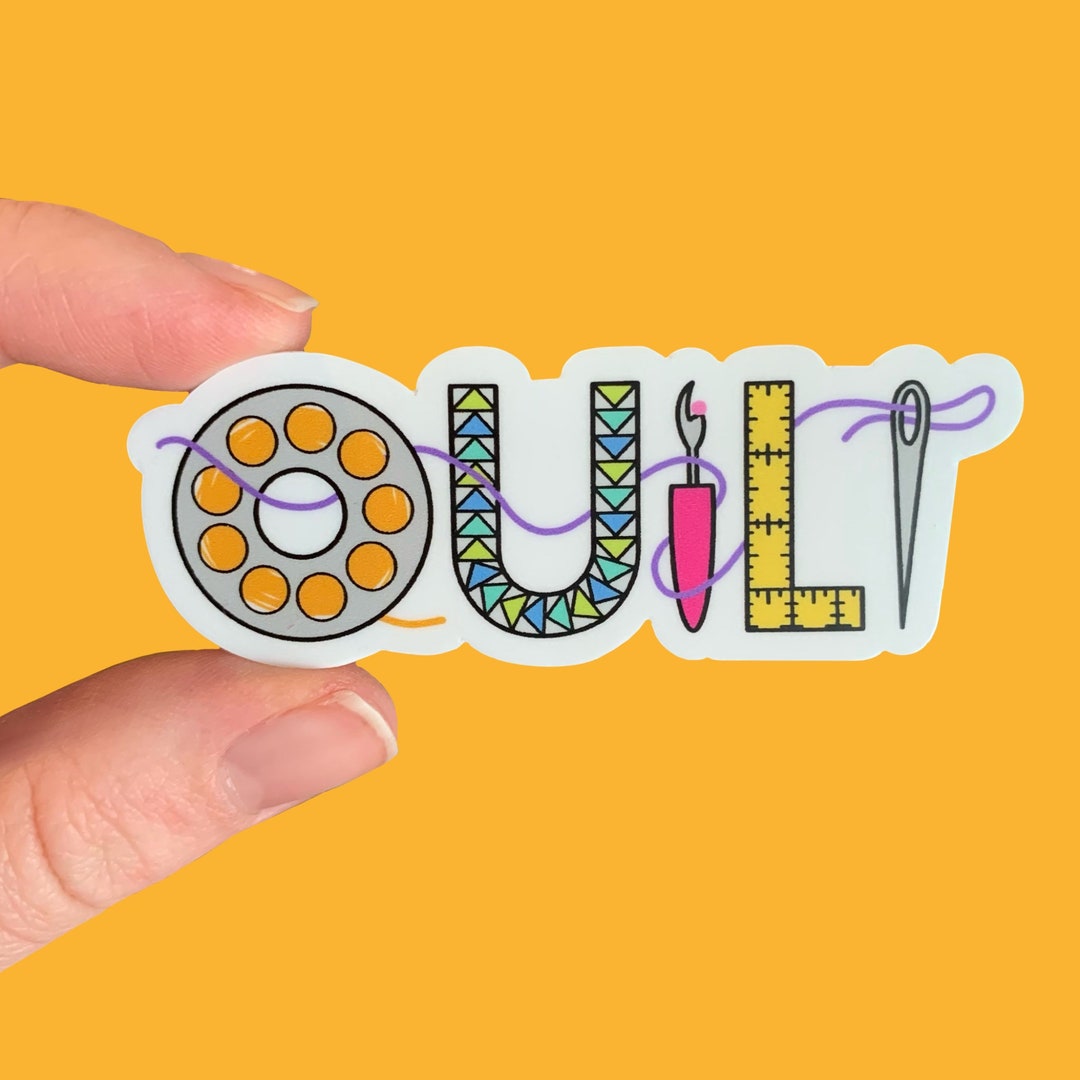 QUILT | Sewing Sticker | Decal - Etsy