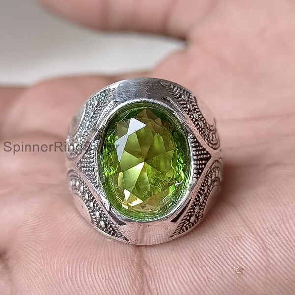 Mens Gemstone Rings - Etsy