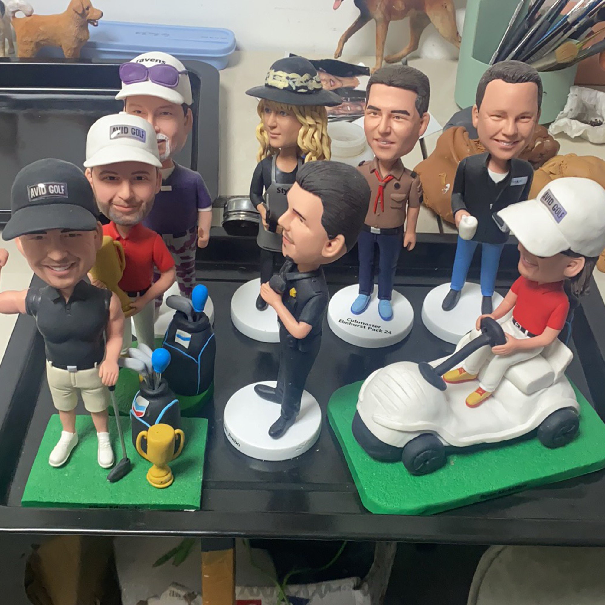 Custom Bobblehead Wedding Cake Topper,personalized Wedding Cake ...