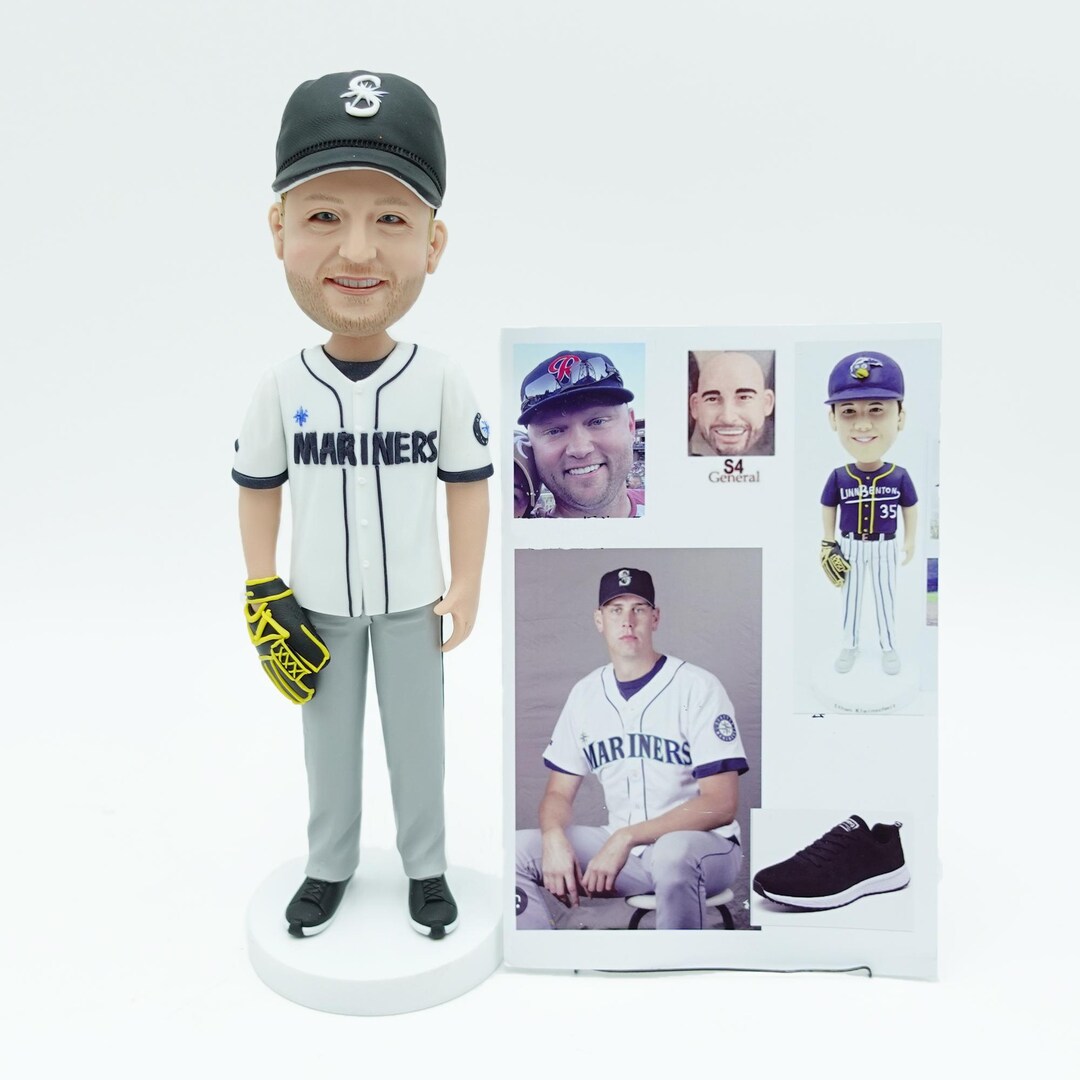 Custom Bobbleheads,custom Baseball Bobbleheads, Anniversarygifts for ...