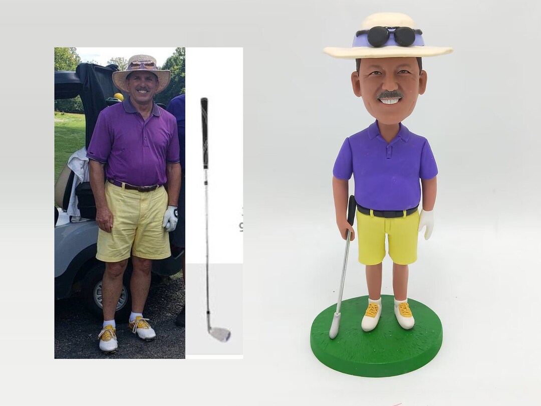 Custom Golf Bobblehead, Personalized Golf Gifts for Him, Unique Golf ...