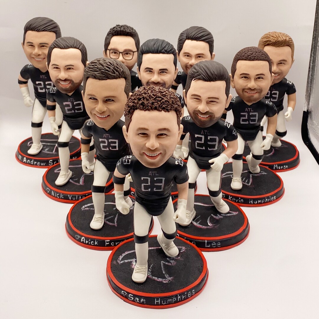 Customized Bobbleheads, Office Staff Group Bobbleheads, Custom ...