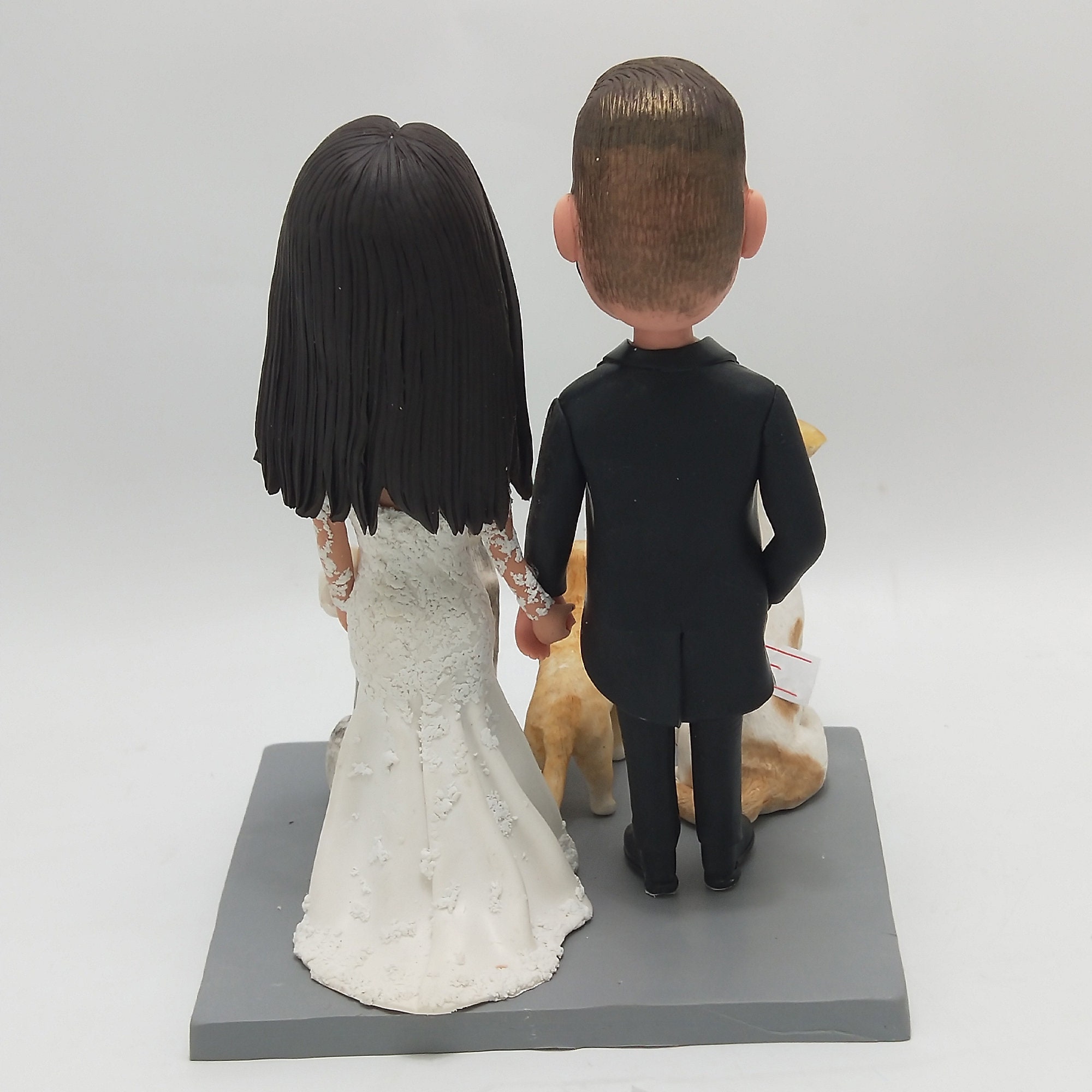 Custom Bobblehead Wedding Cake Topper,personalized Wedding Cake ...