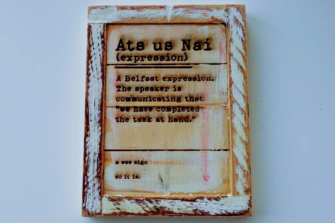 Handmade Wooden Pallet Signs From Co.down, Northern Ireland, Banter ...