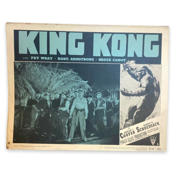 King Kong Original Poster - Etsy