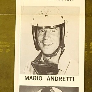 Profile of a Race Driver One Sheet Movie Poster 1968 ORIG 27x41 Mario ...