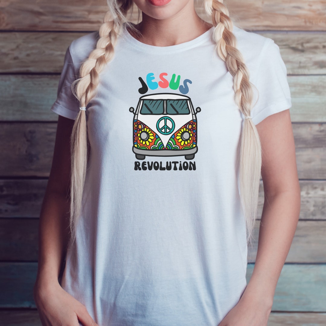 Jesus Revolution Shirt, Christian Gift, Cool Church Apparel ...