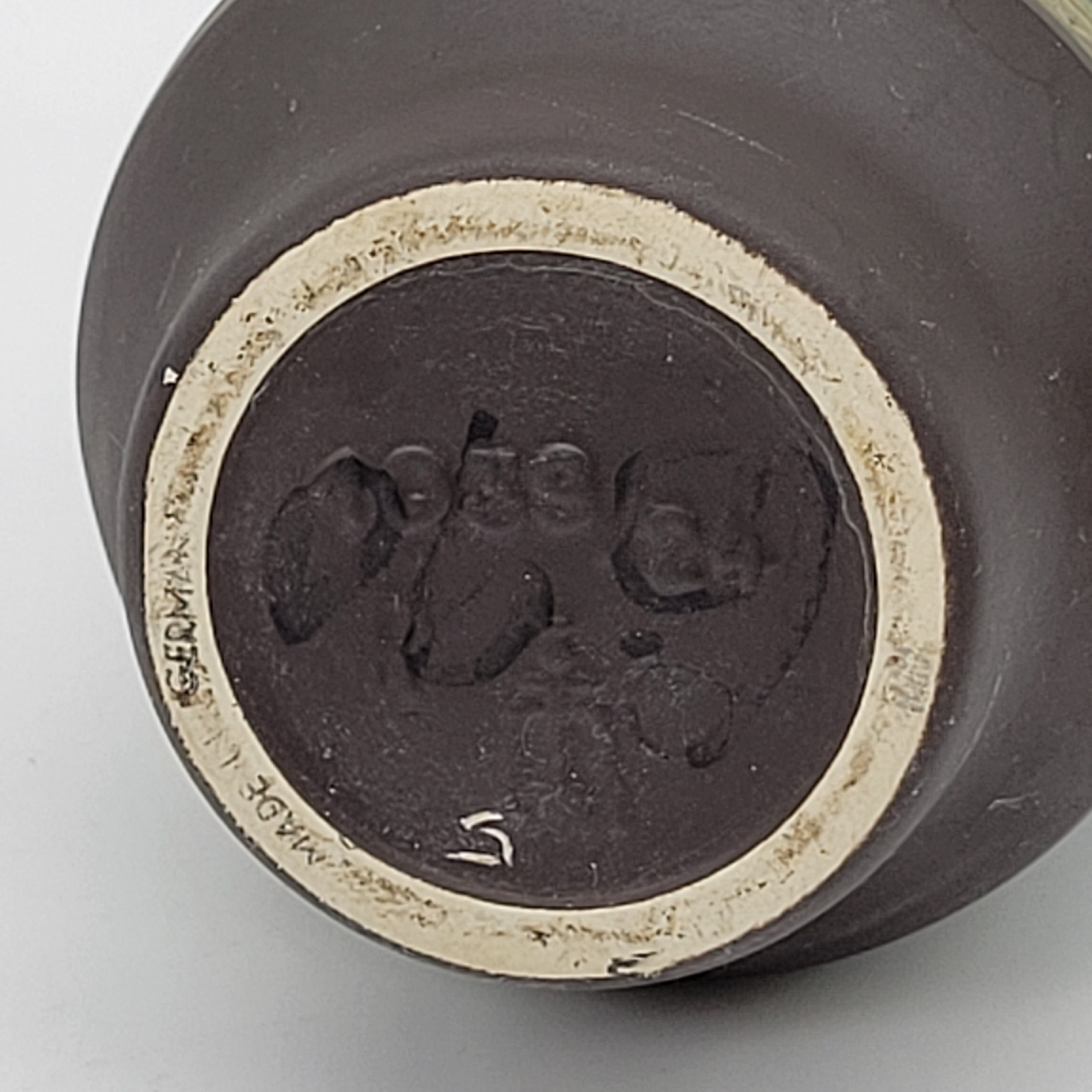 MCM Marzi and Remy Green Pottery Vase Germany Cuneiform - Etsy