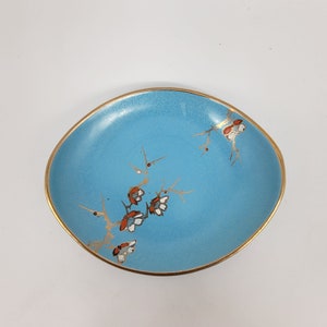 Vintage Porcelain James Kent Old Foley Capri Turquoise Trinket Dish - Etsy