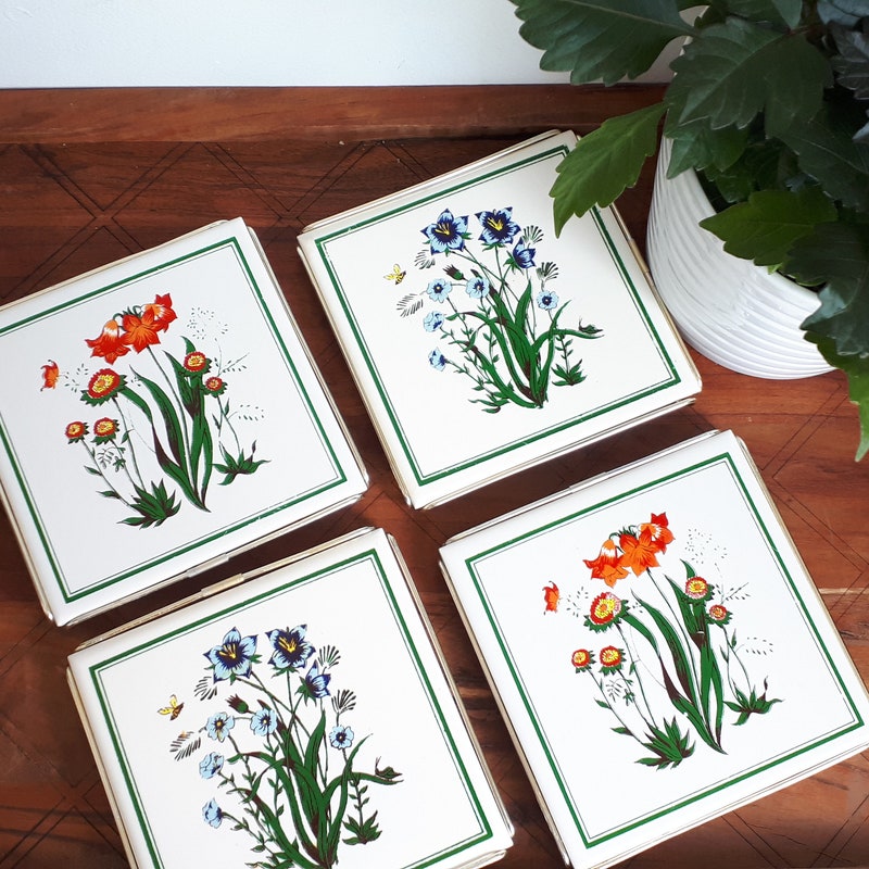 Vintage Tile Trivet - Etsy
