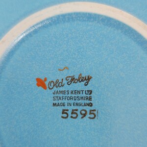 Vintage Porcelain James Kent Old Foley Capri Turquoise Trinket Dish - Etsy