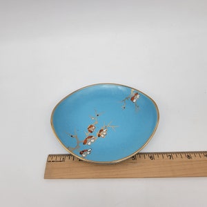 Vintage Porcelain James Kent Old Foley Capri Turquoise Trinket Dish - Etsy