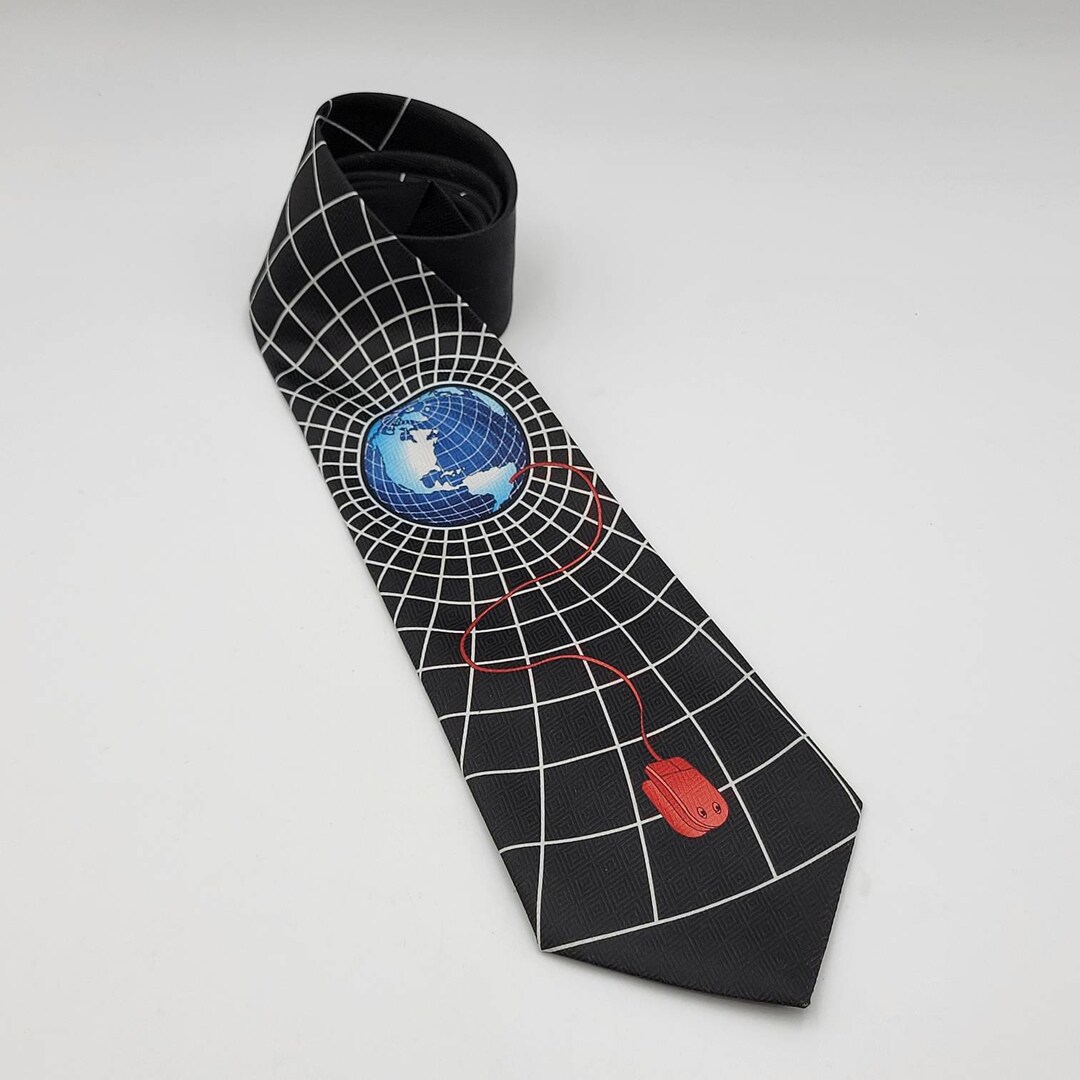 Retro Internet Computer Mouse Necktie WWW Vintage IT - Etsy
