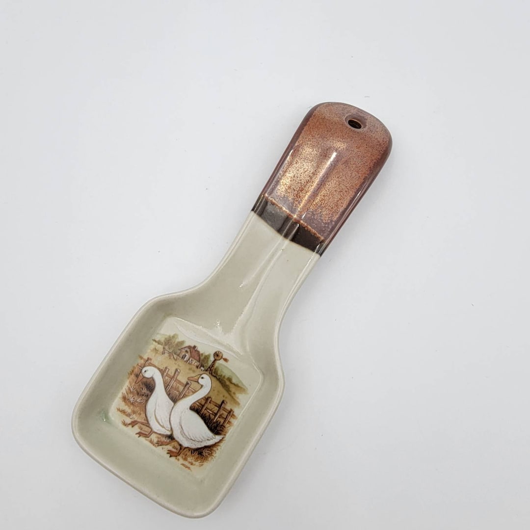 Vintage Otagiri Japan Goose Spoon Rest - Etsy