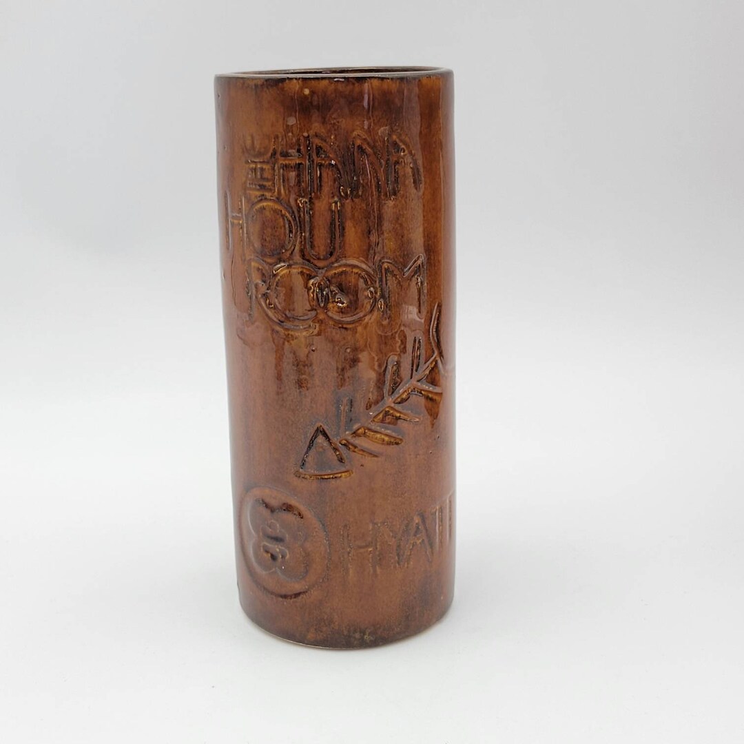 Vintage Ceramic Mug Hana Hou Room Waikiki Hyatt Regency Hotel - Etsy