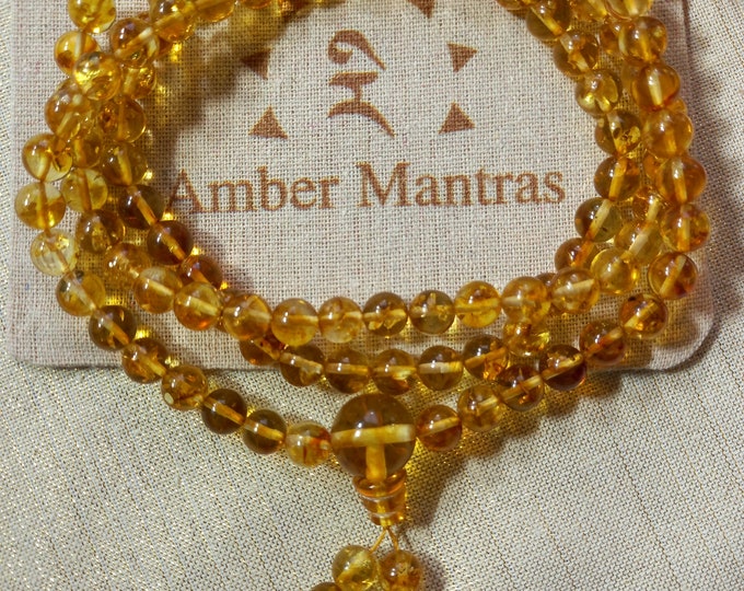 Sunny Amber Mala, 9mm, Lemon Amber, Baltic Amber, Genuine Amber ... Sunny Amber Mala, 9mm, Lemon Amber, Baltic Amber, Genuine Amber ...