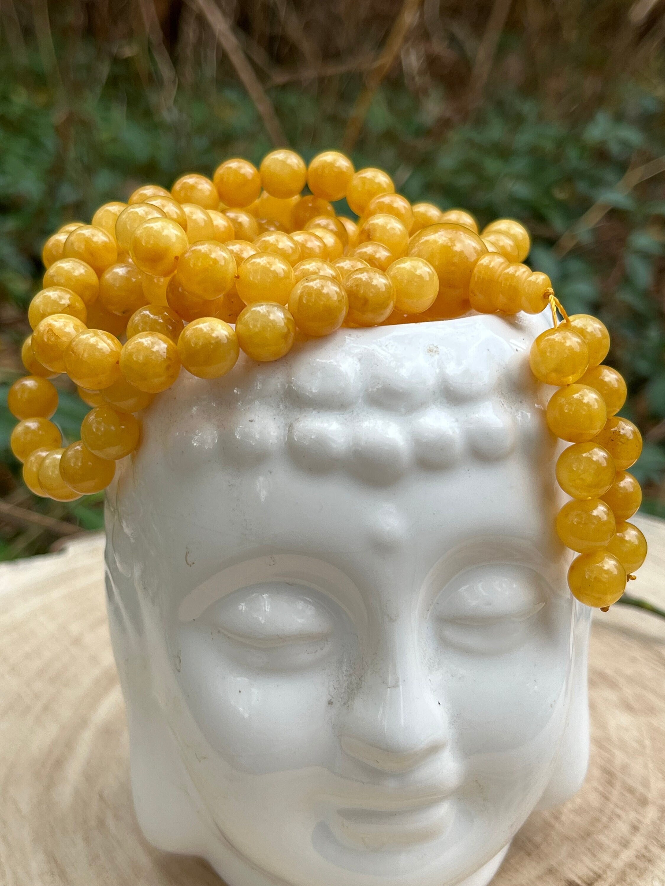 Yellow Amber Malas 9mm Butter Amber Mala Baltic Amber - Etsy
