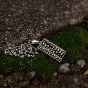 Abacus Necklace | Math Science Jewelry, Fidget Stim Kinetic, Unique ...