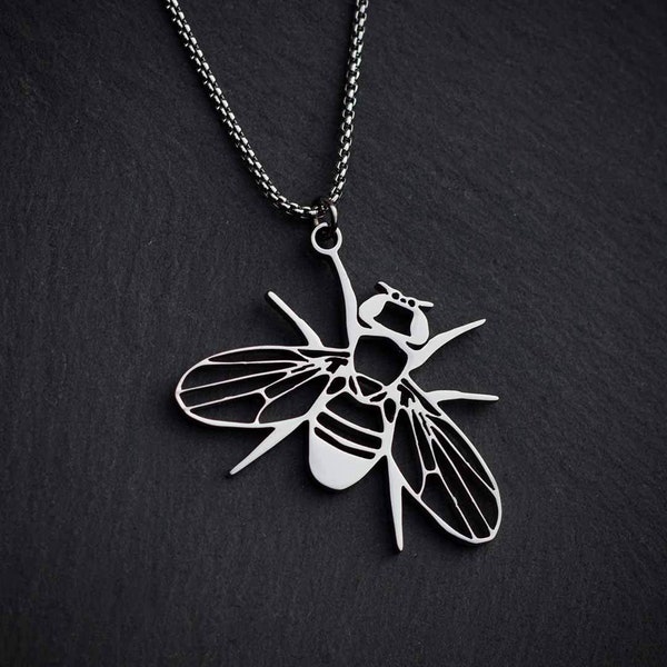 Fruit Fly Necklace - Etsy
