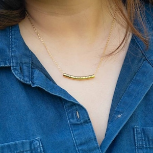 DUX FEMINA FACTI Necklace | Inspirational Latin Phrase Jewelry, Female ...